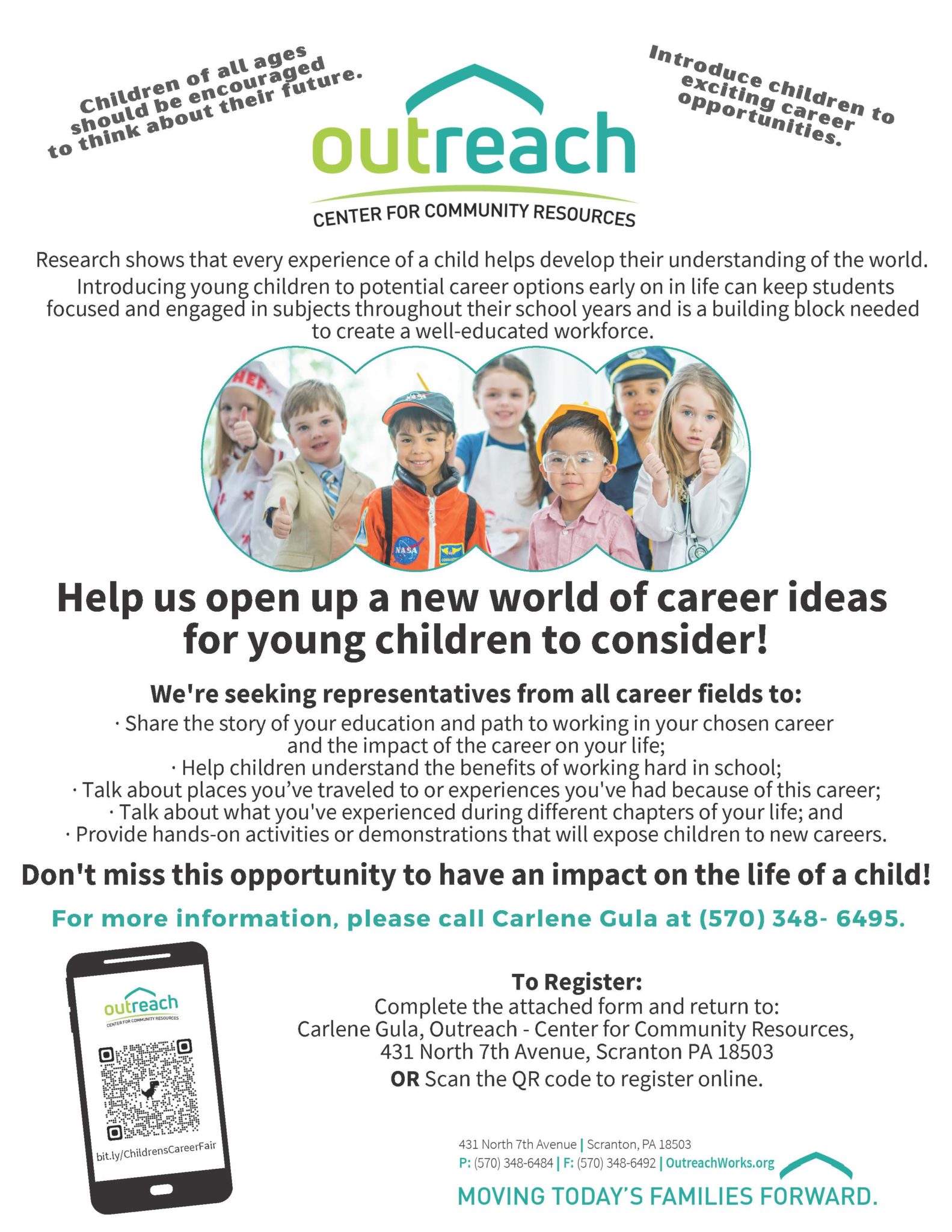 Outreach Center for Community Resources Children's Career Fair - The ...
