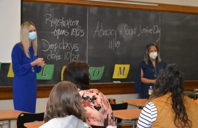 Scranton Mayor Paige Cognetti Addresses Marywood Students on Leadership ...