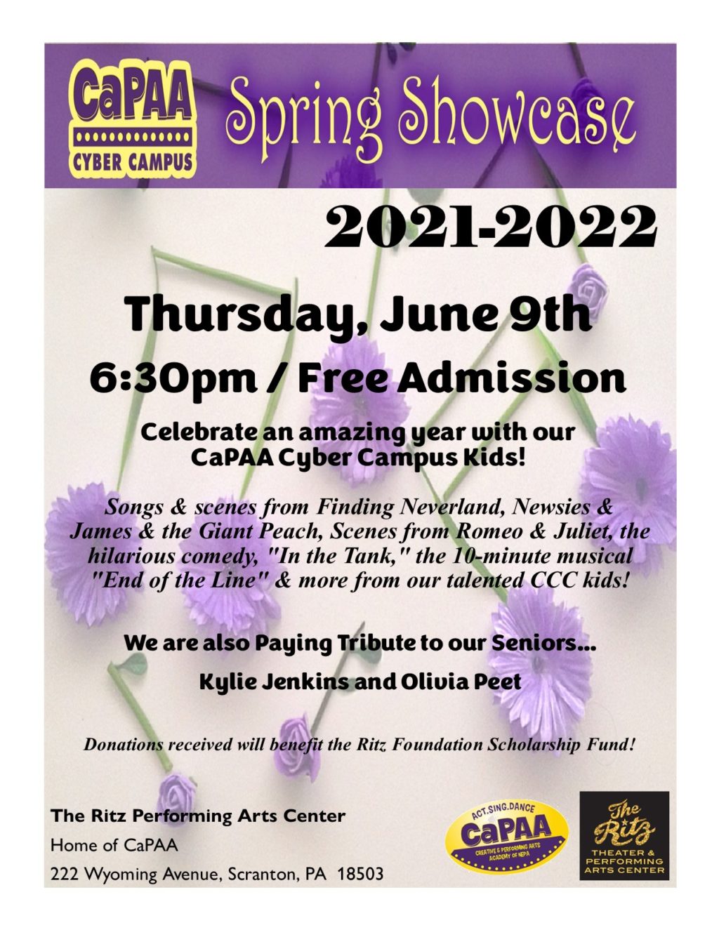 CaPAA Spring Showcase - The Greater Scranton Chamber