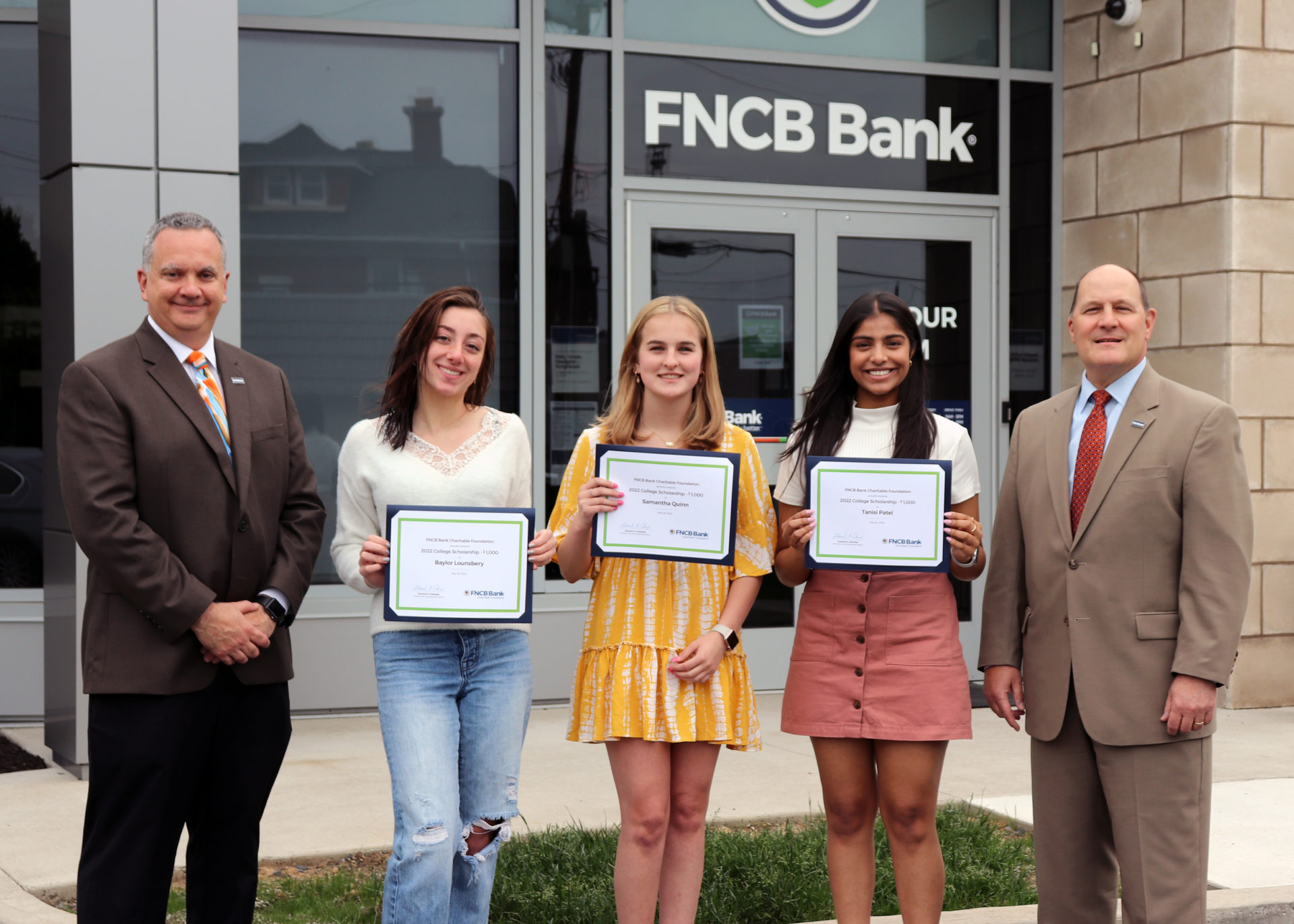 FNCB Bank Announces Scholarship Winners - The Greater Scranton Chamber