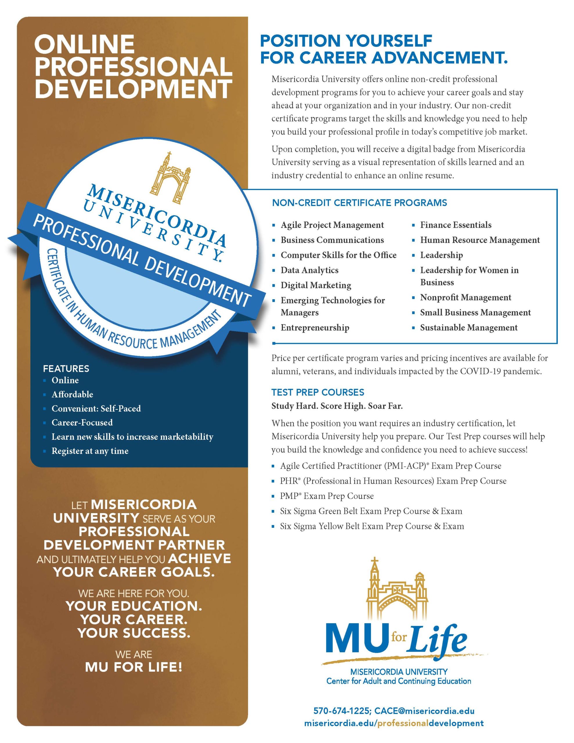 Misericordia University Professional Development Programs - The Greater ...