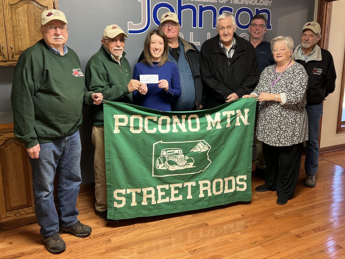 Johnson College Receives $2,000 Contribution for the Pocono Mountain ...