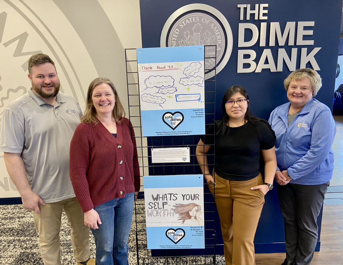 The Dime Bank Donates to the Women’s Resource Center - The Greater ...