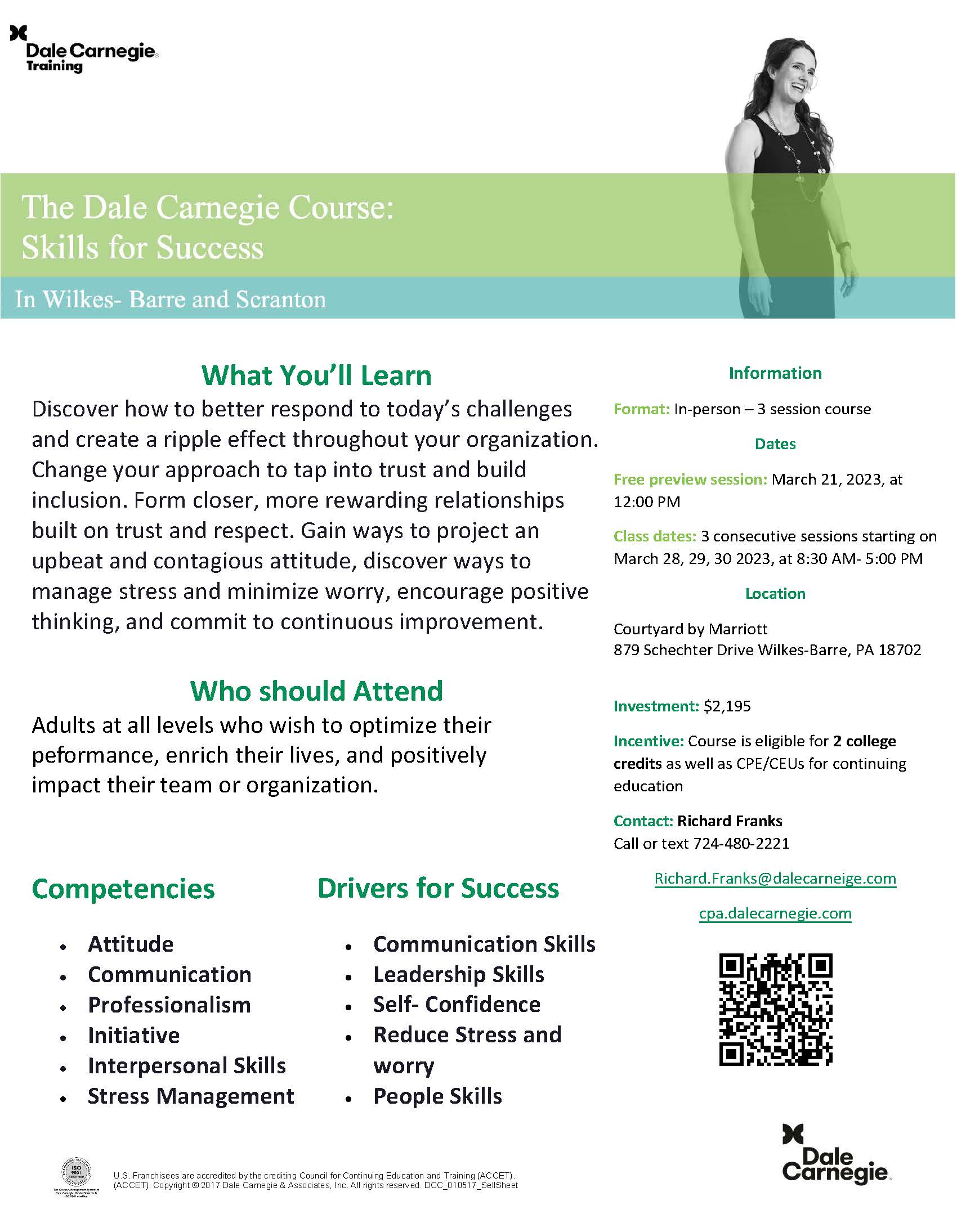 The Dale Carnegie Course Now Available Locally - The Greater Scranton ...