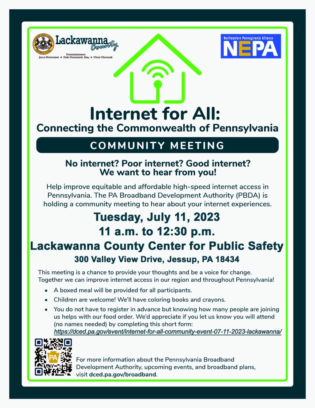 Commonwealth of PA Holds Community Meeting to Discuss the Region's ...
