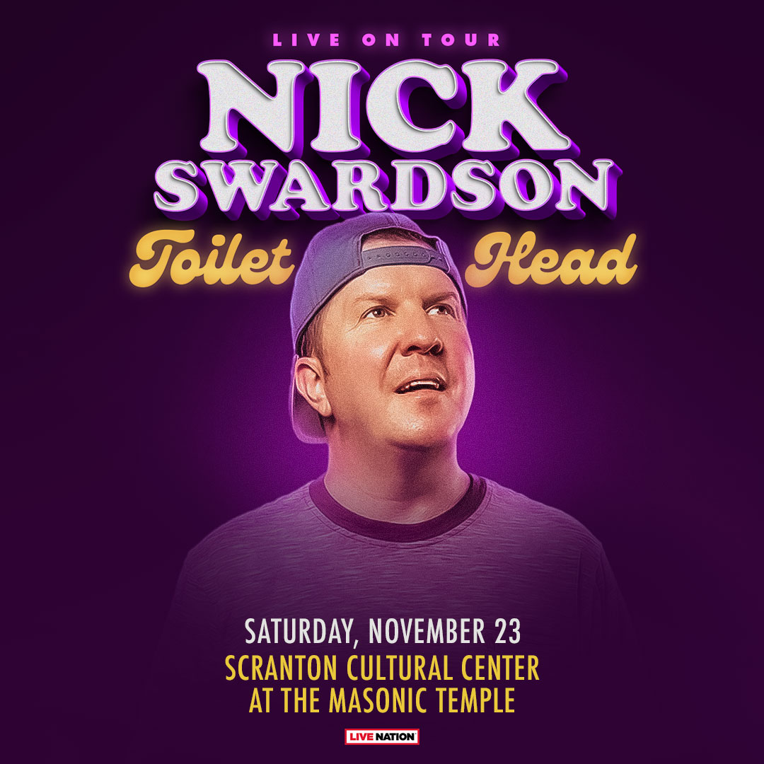 Scranton Cultural Center Announces Comedian Nick Swardson - The Greater Scranton Chamber
