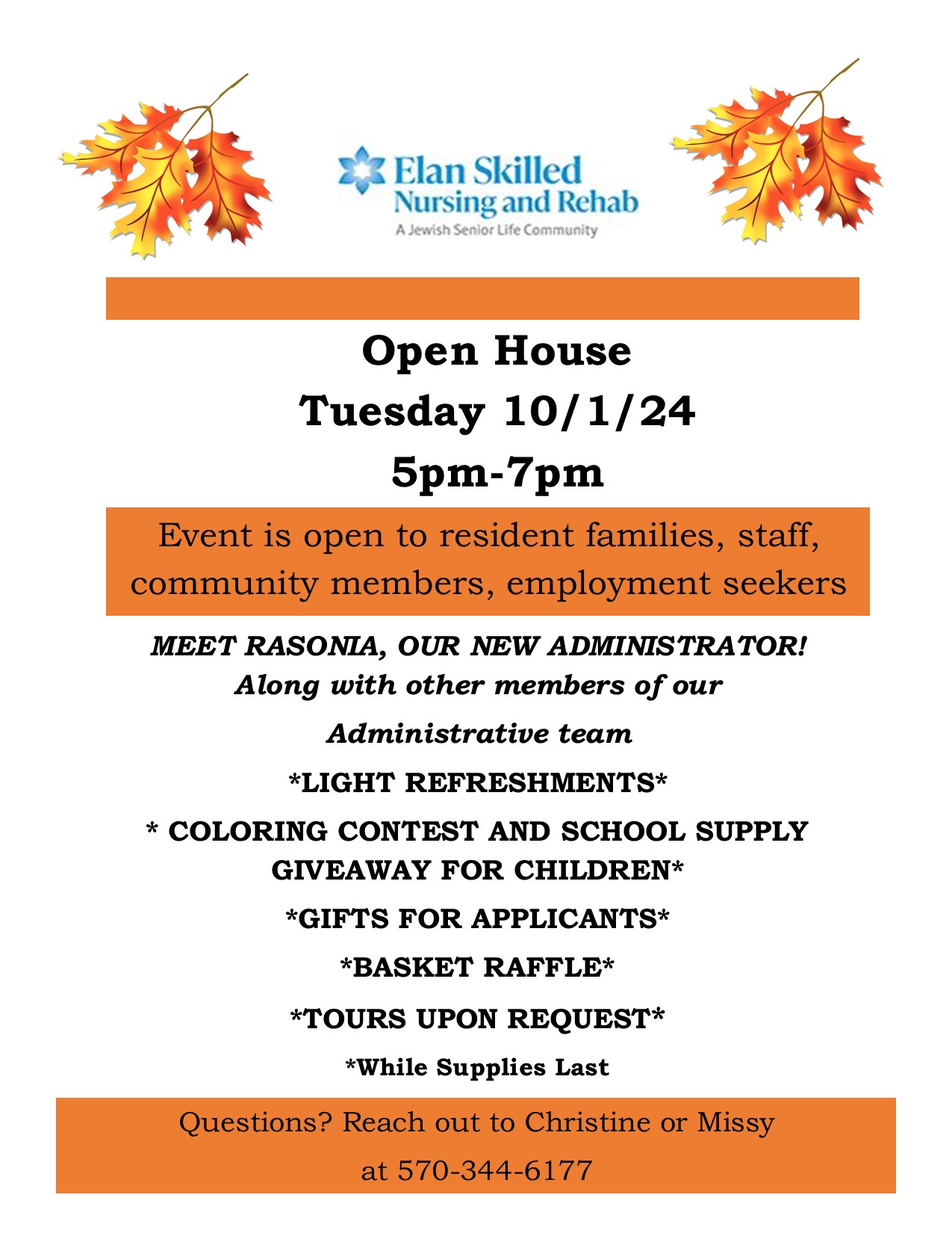 Elan Skilled Nursing and Rehab Host Open House - The Greater Scranton ...
