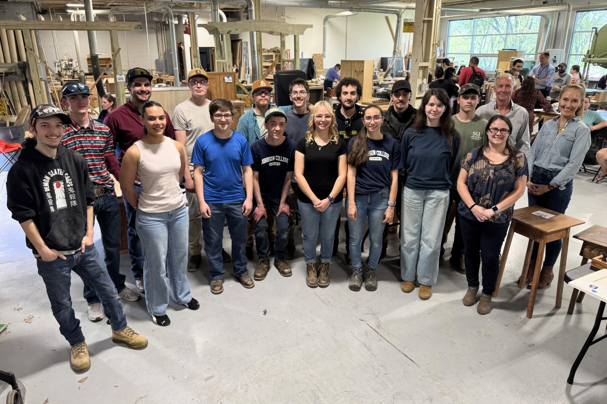 Johnson College’s 8th Annual Carpentry Auction Raises over $4,000 for Children’s Advocacy Center ...